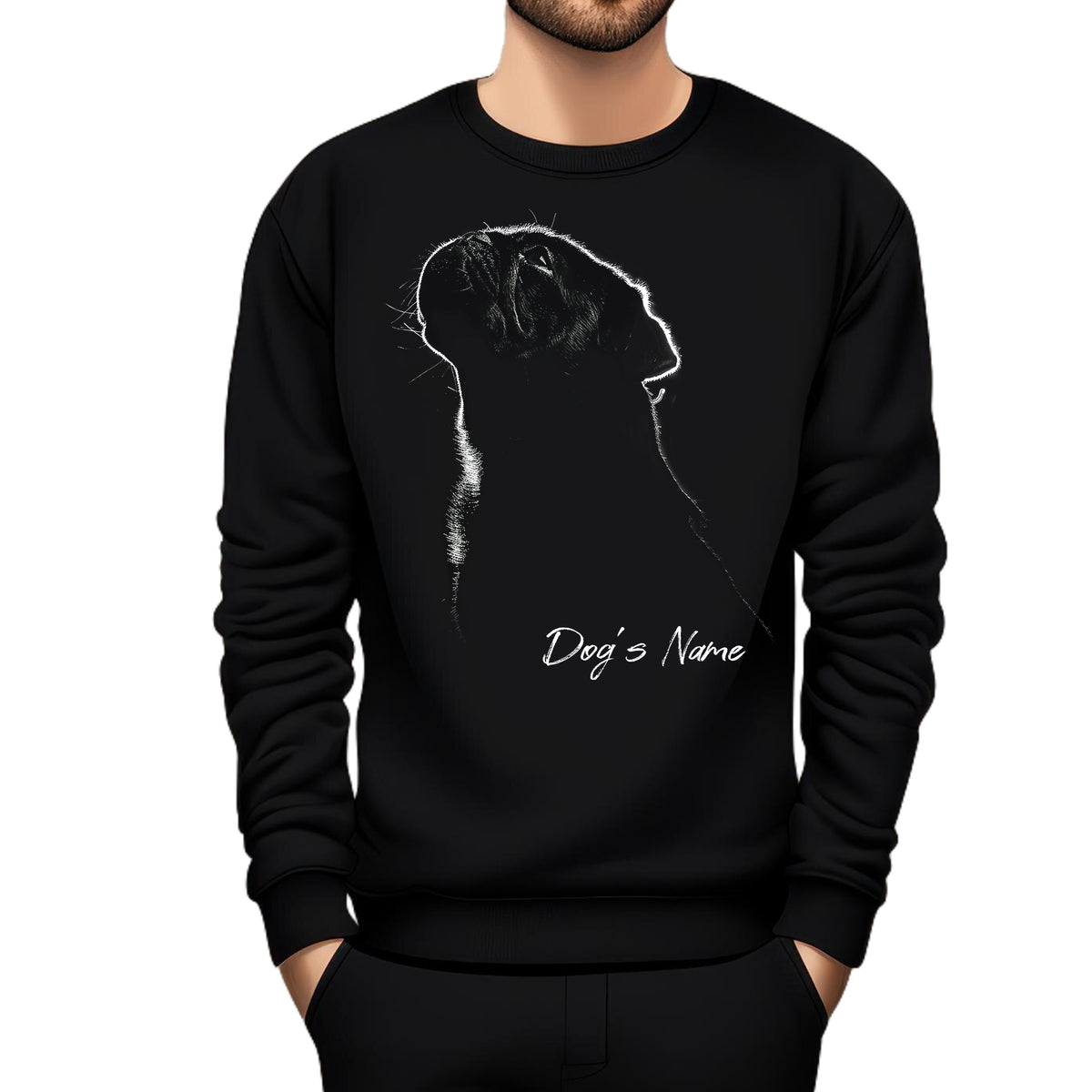 Personalized Pug Shirt - Custom Dog Name for Humans D19 – Myfihu