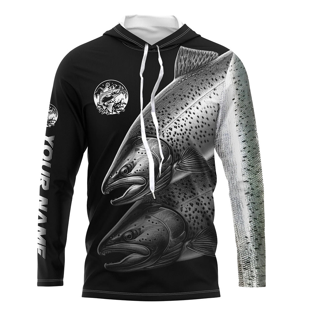 Chinook Salmon (King Salmon) Fishing performance Fishing Shirts Custom ...