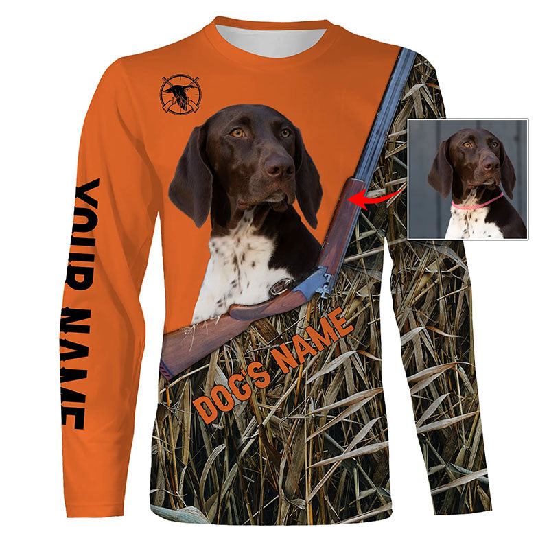 Personalized hunting dogs Shirts for Hunters Custom Dog's image and Na ...