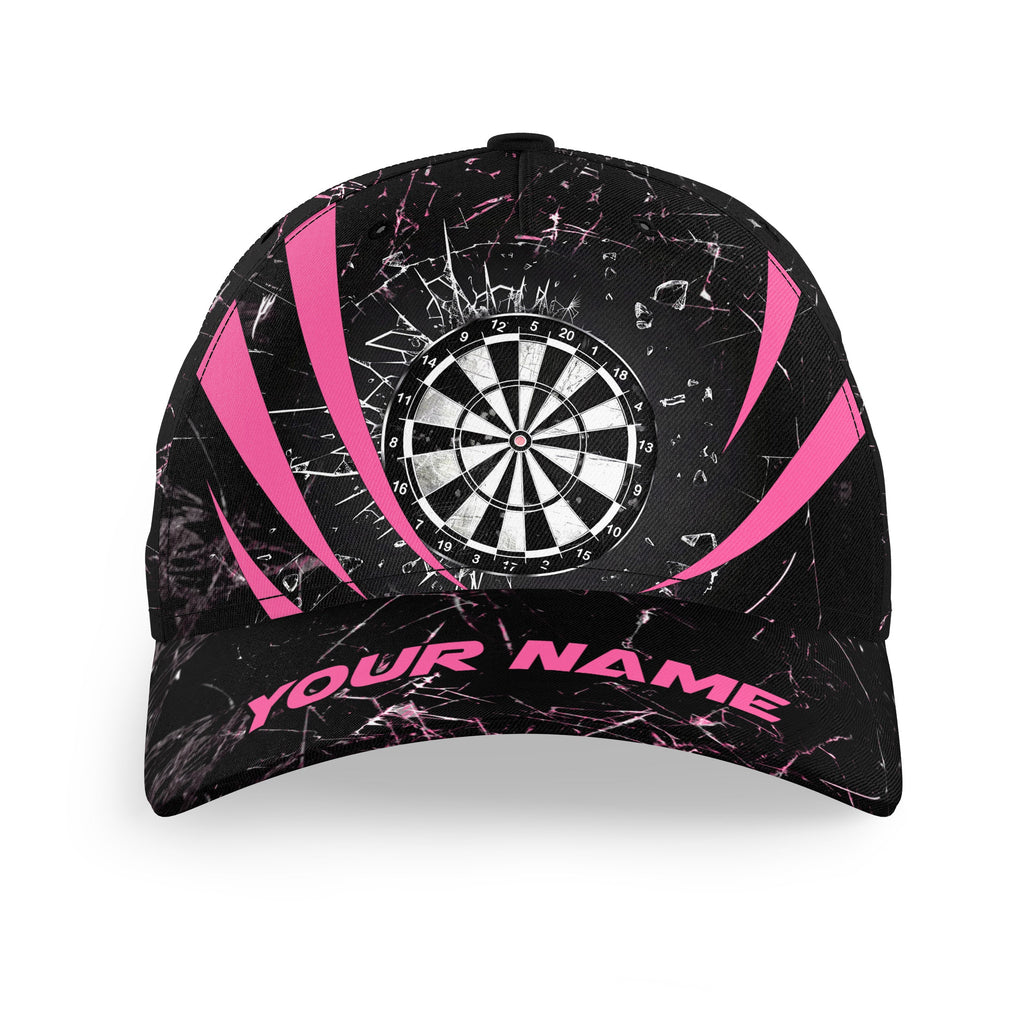 Personalized Pink Glass Break Dart Hats Custom Top Hat Darts For Playe ...