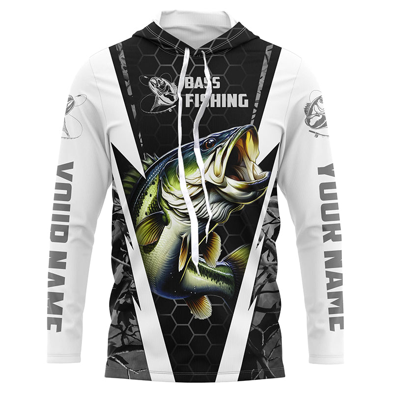 Personalized Bass Fishing jerseys, Bass Fishing Long Sleeve Fishing to ...