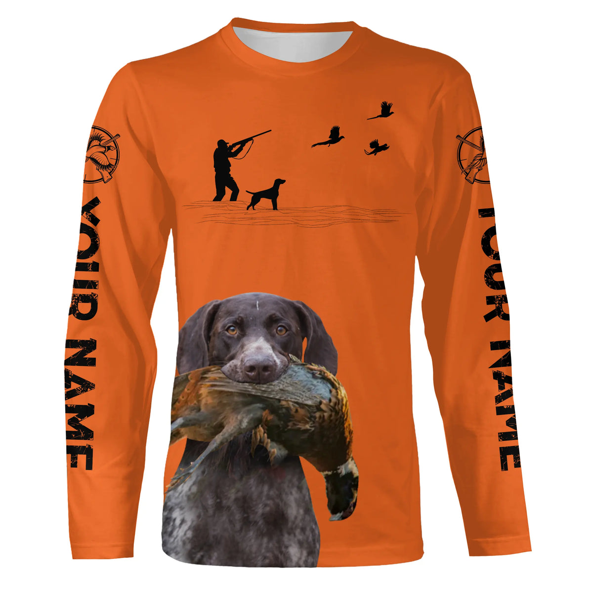 German Shorthaired Pointer Pheasant Hunting Clothes, best personalized ...