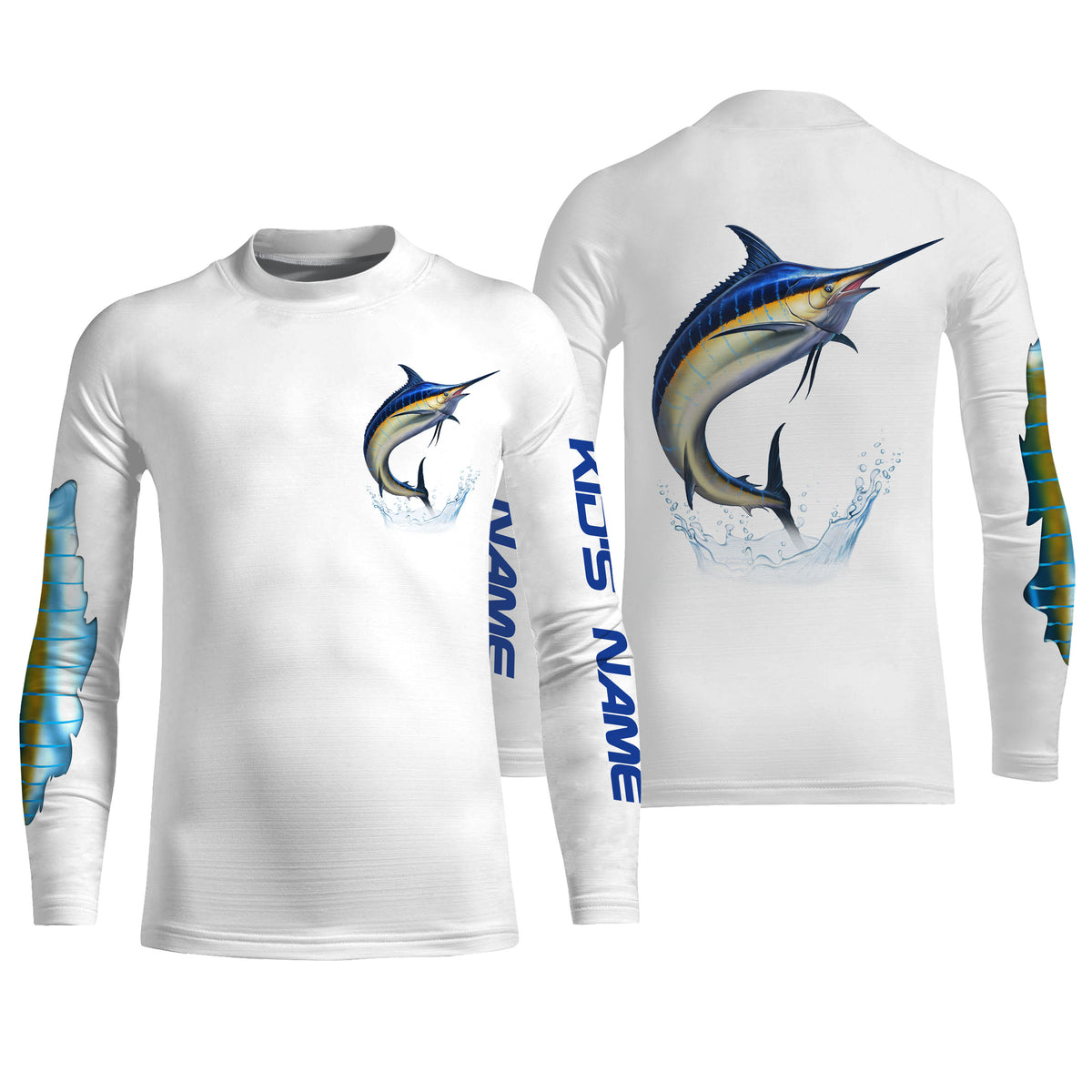Marlin Fishing Custom Long sleeve Fishing Shirts, Marlin Fishing jerse ...